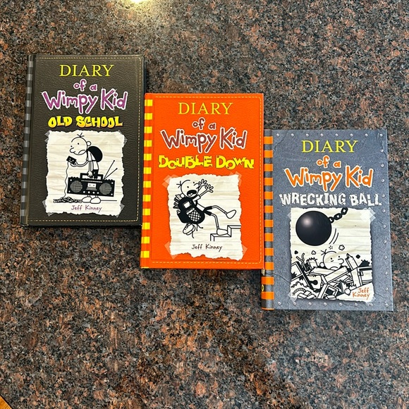 Diary Of A Wimpy Kid | Other | Diary Of A Wimpy Kid Hard Cover Books ...